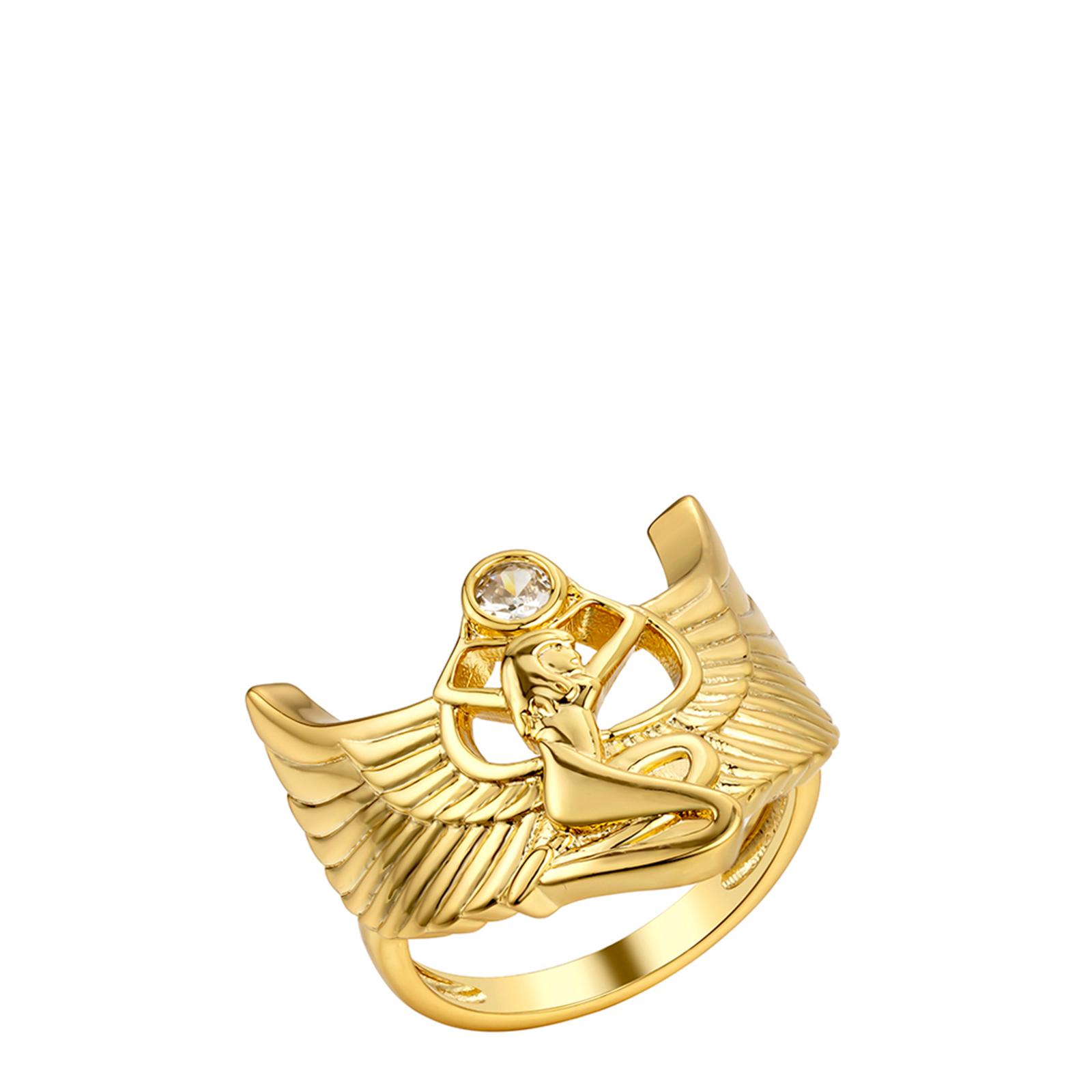 18K Gold Plated Angelic Soul Ring - BrandAlley