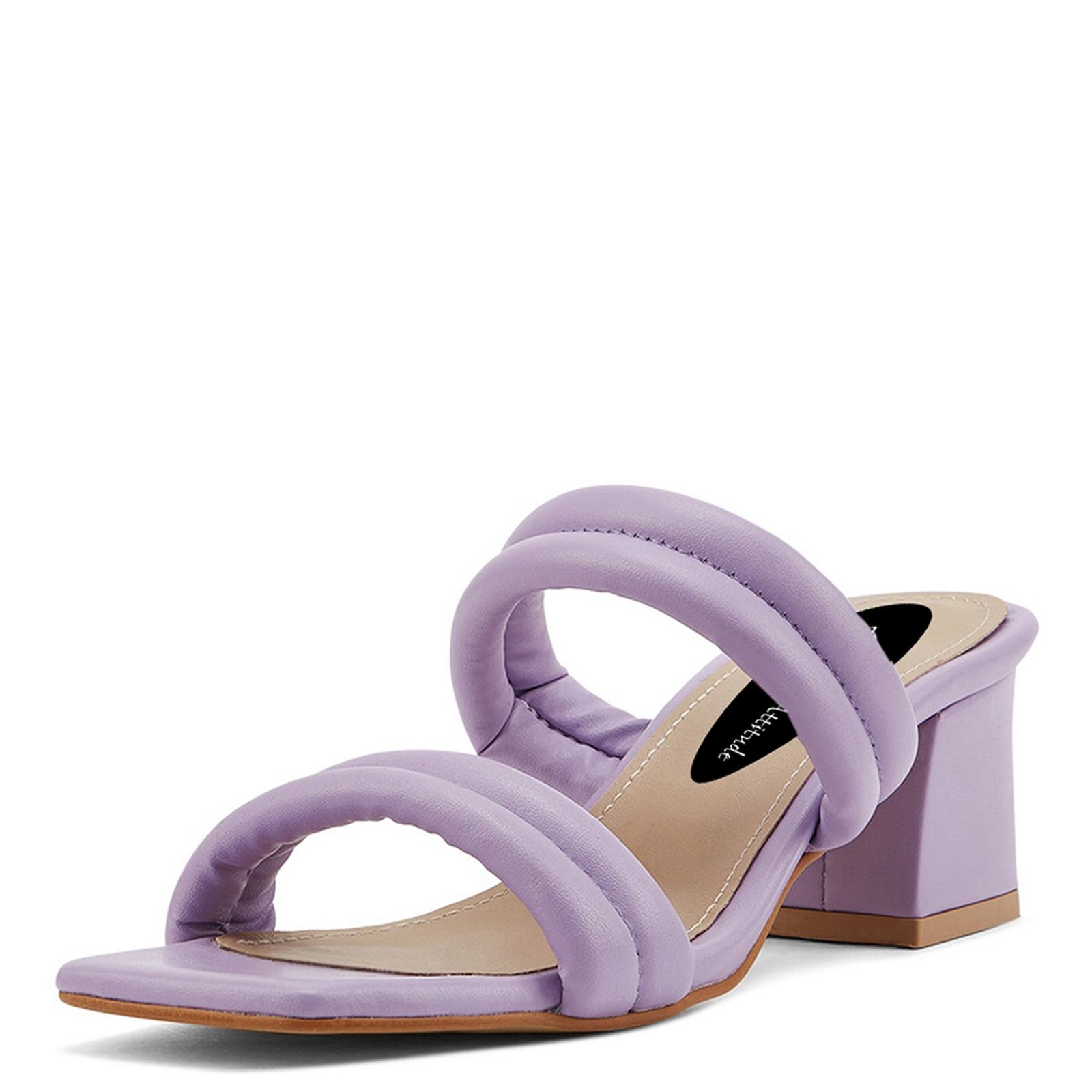 Lilac Heeled Sandal - BrandAlley