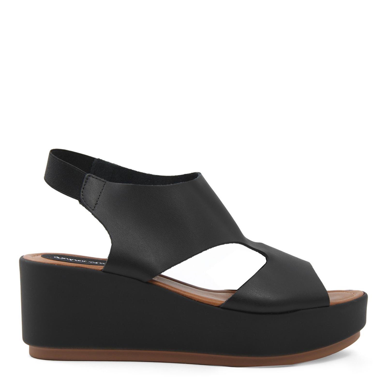 Black Platform Sandal - BrandAlley