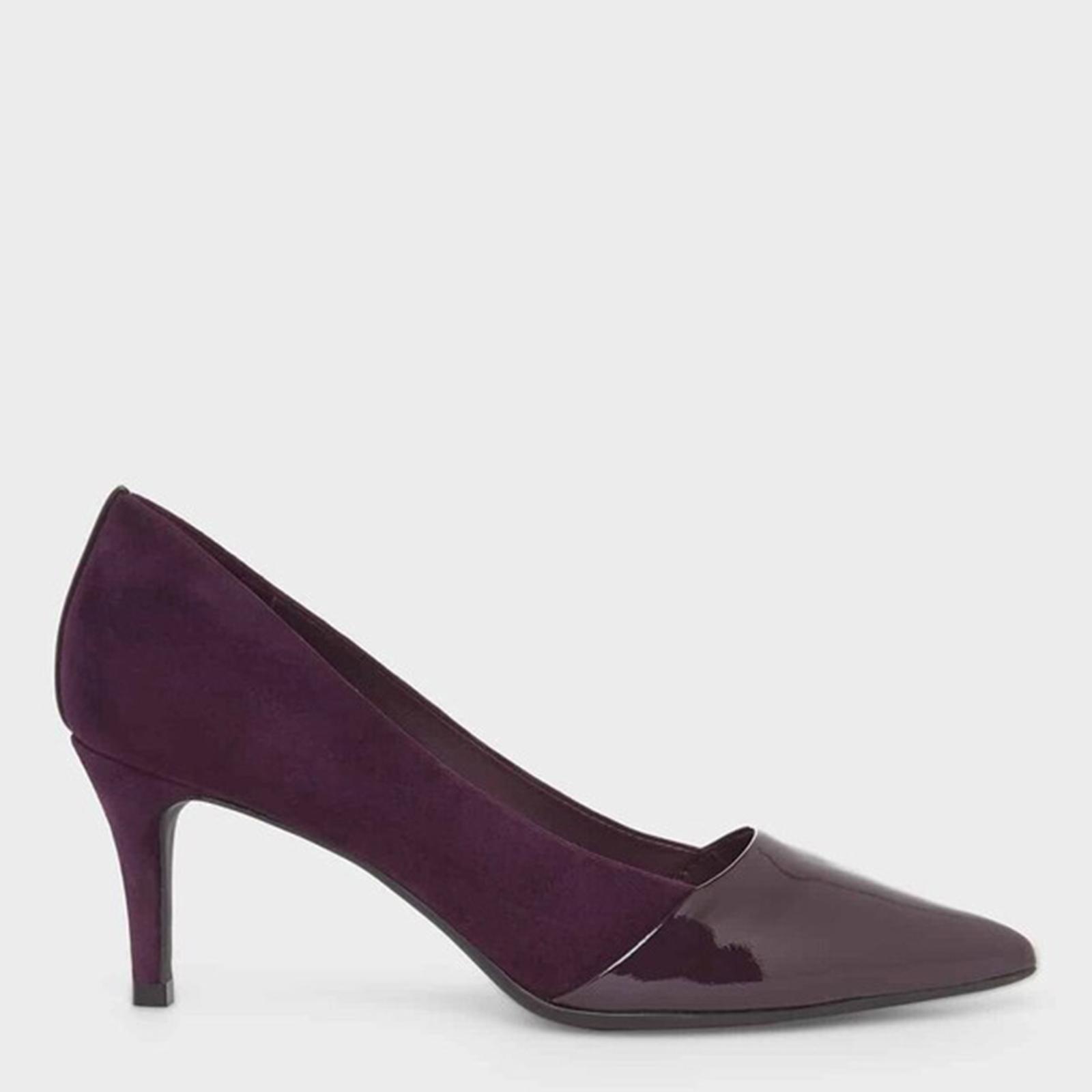 Plum Rowan Court Heel - BrandAlley