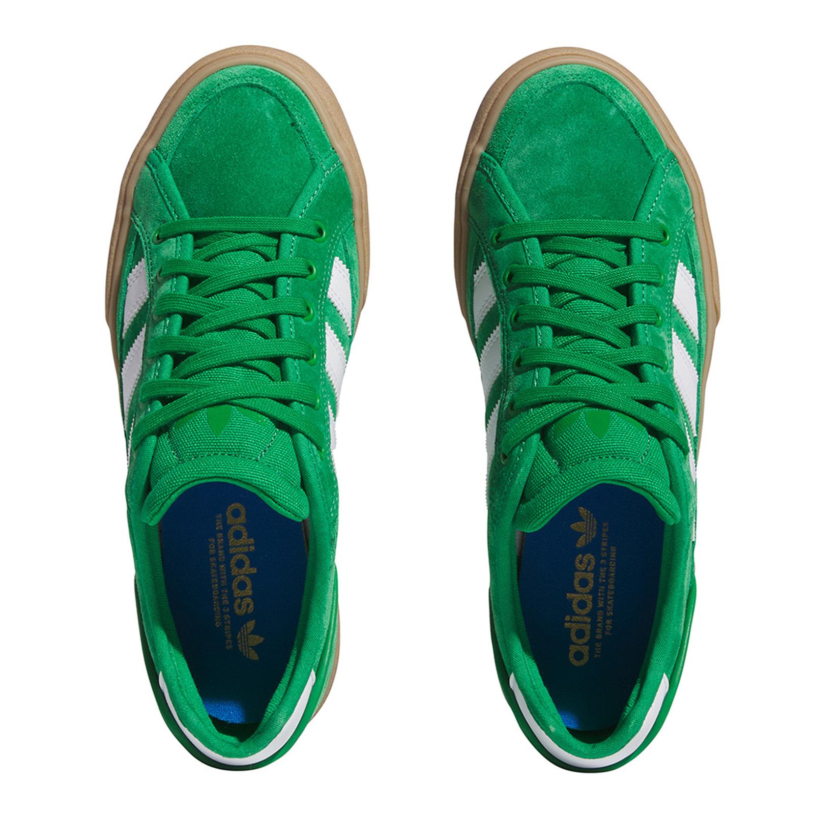 Unisex Green/White Adidas Originals Court TNS Premiere Trainers ...