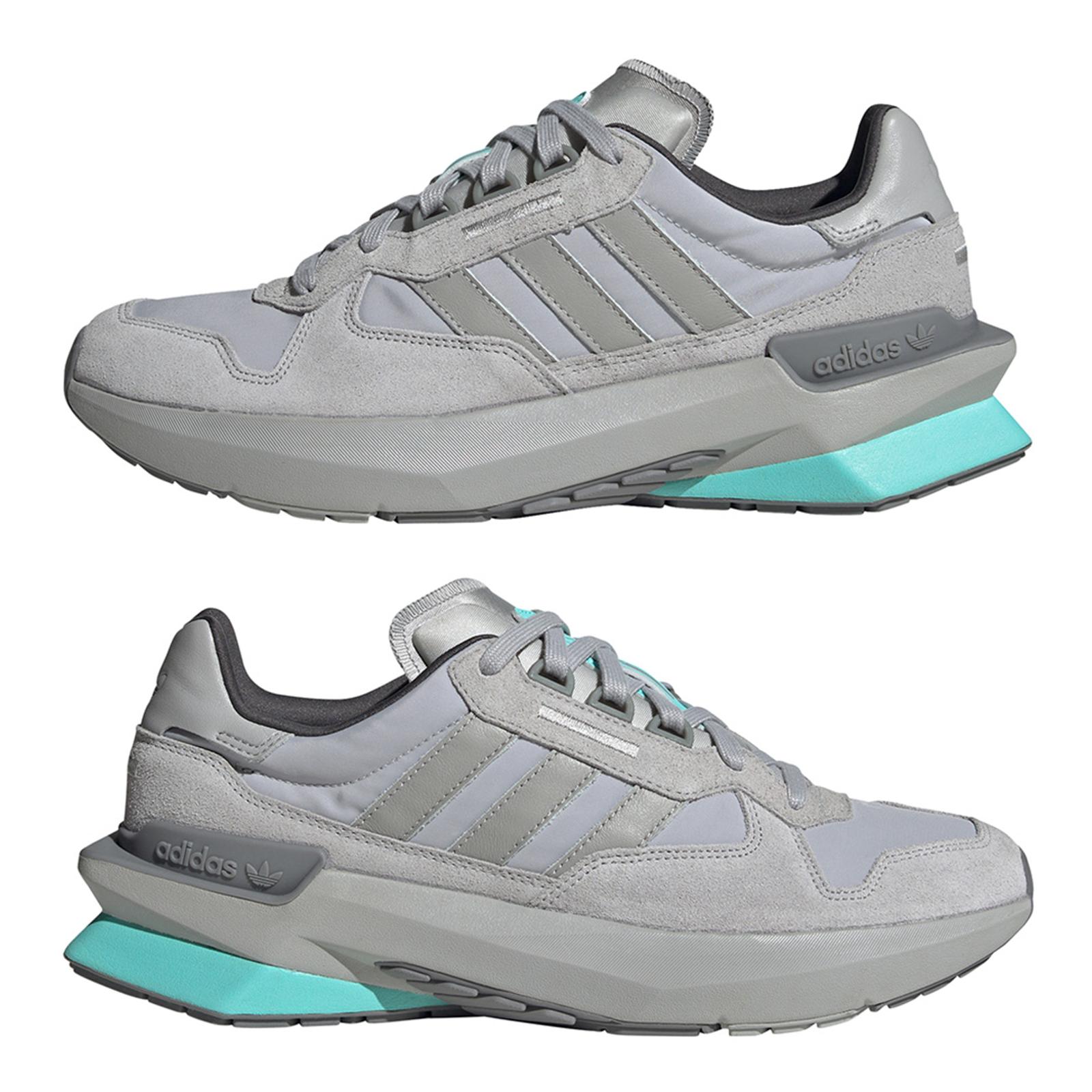Men's Grey/Silver Adidas Trezoid PT Trainers - BrandAlley