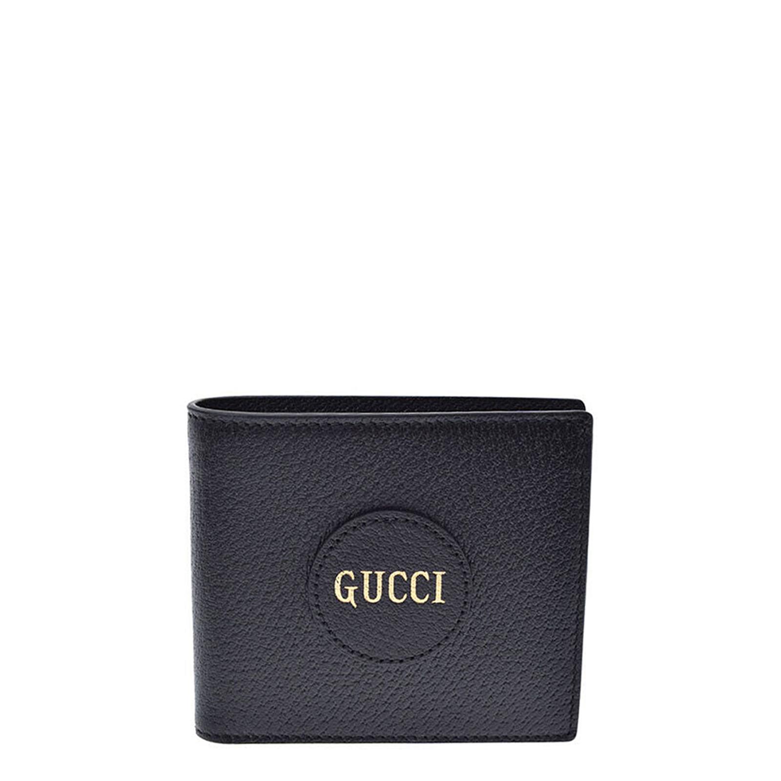 Gucci Black Leather Card Wallet - BrandAlley