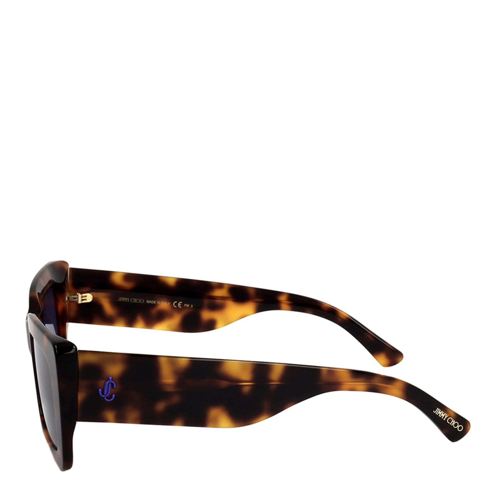 Tortoiseshell Thick Rimmed Rectangular Sunglasses 54mm - BrandAlley