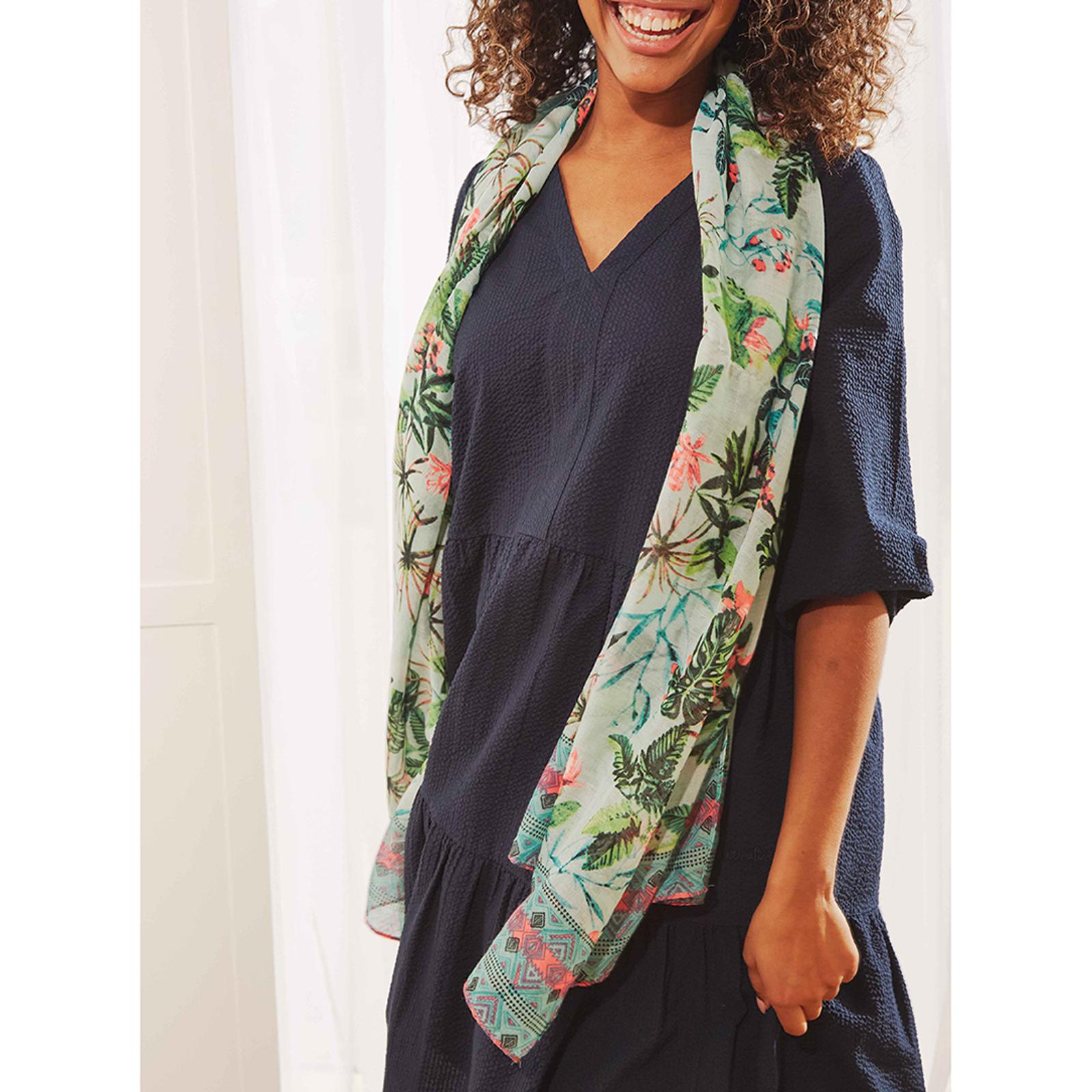 Blue Kiera Scarf - BrandAlley