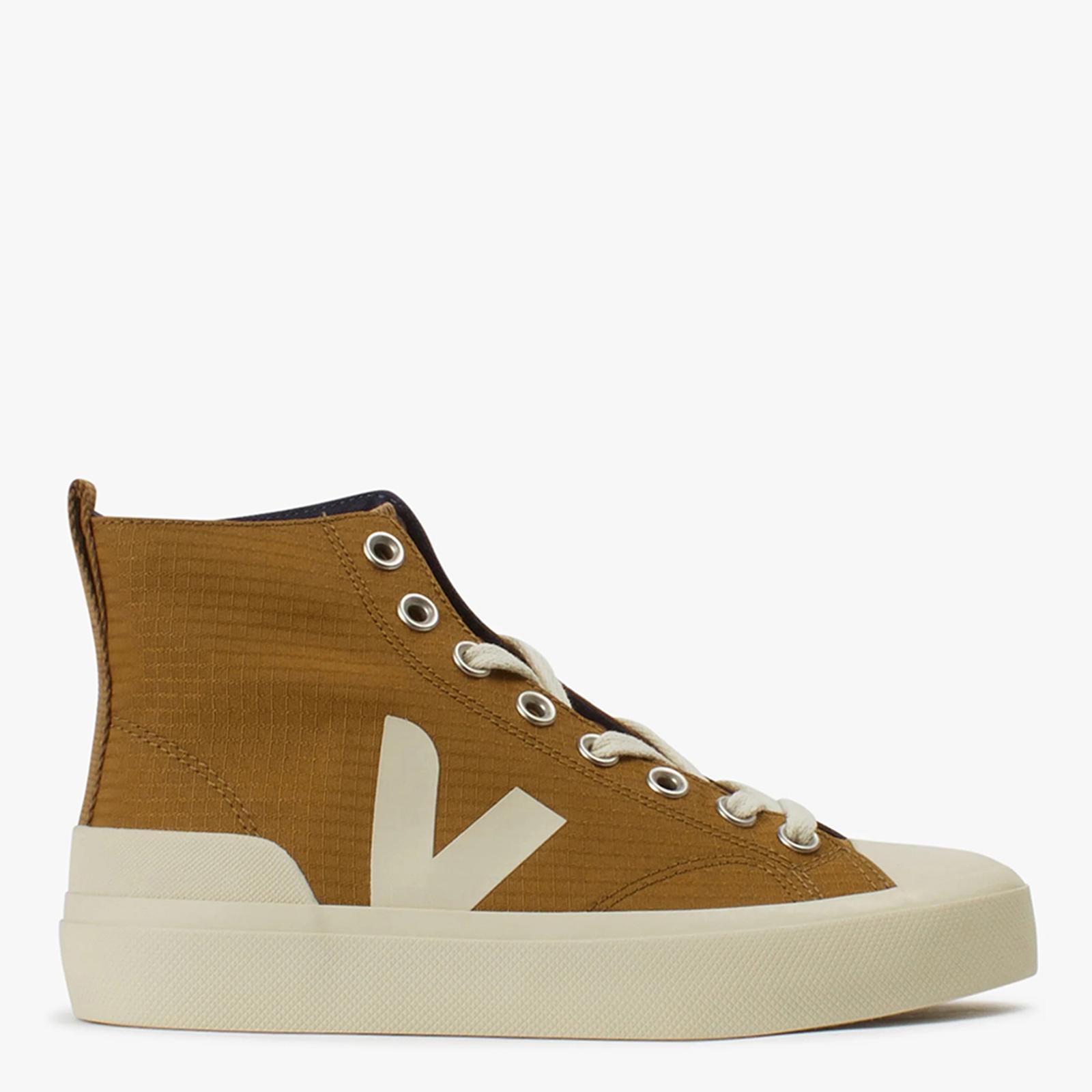 Brown Veja Wata Hightop Trainer - BrandAlley