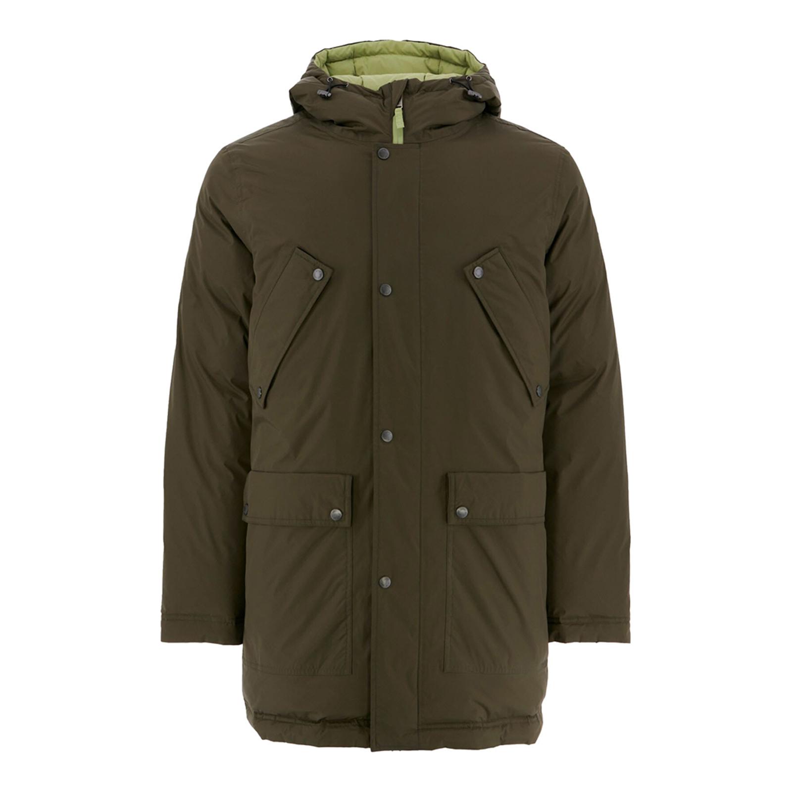Khaki/Green Hamilton Reversible Parka - BrandAlley