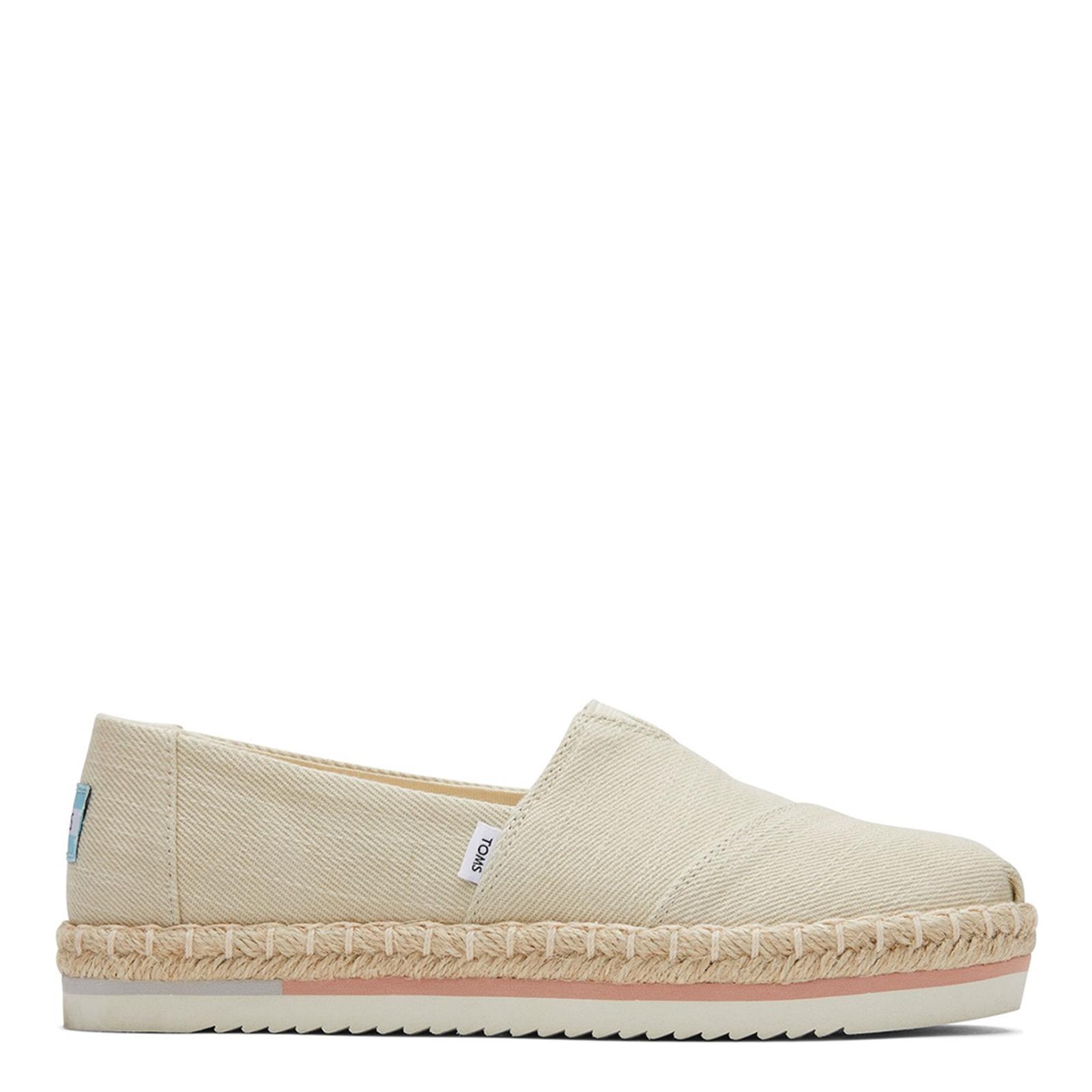 Women's Natural Alpargata Platform Rope Flat Espadrille - BrandAlley