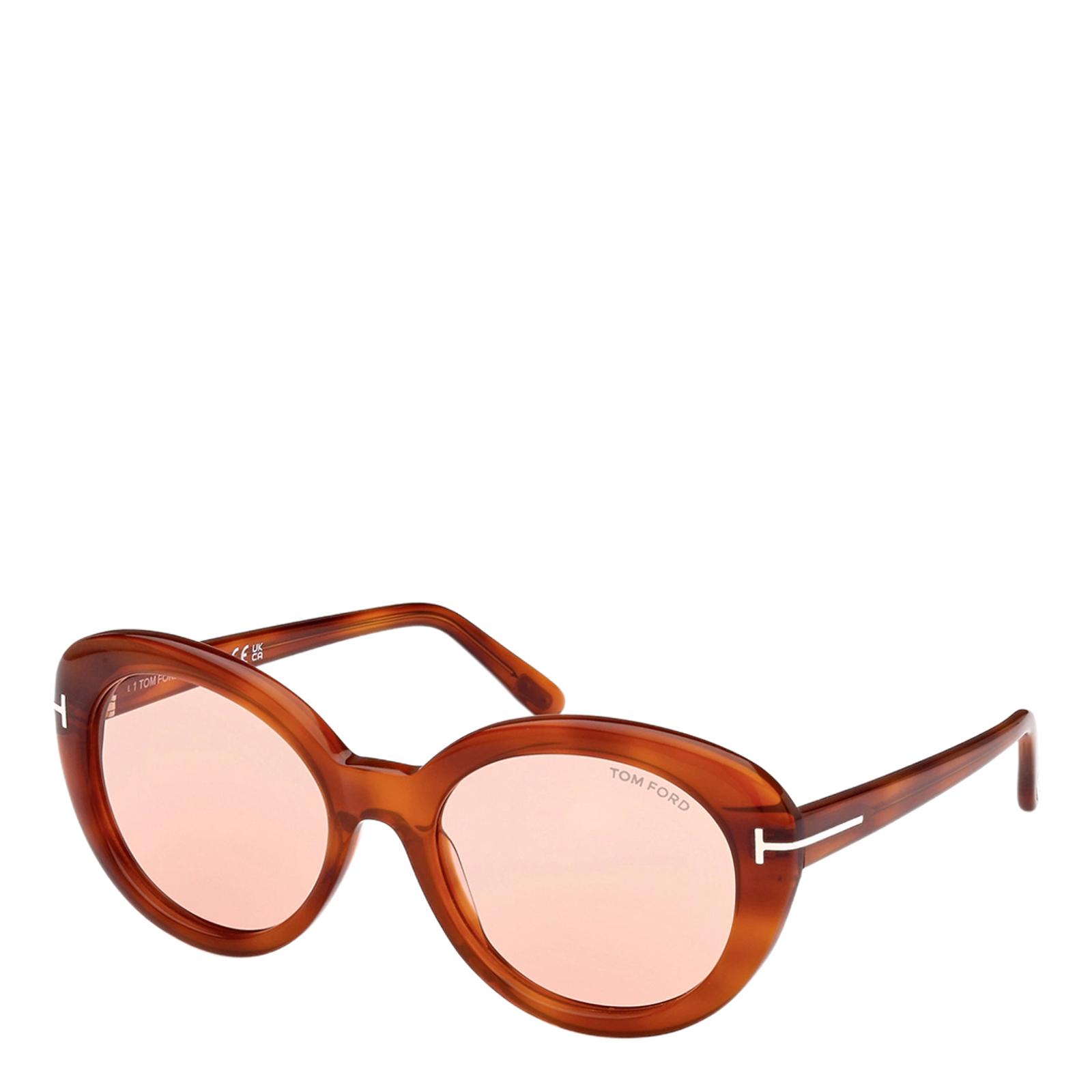 Women's Tom Ford Brown Sunglasses 55mm - BrandAlley