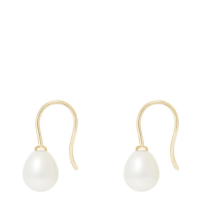 White Pearl Drop Earrings - BrandAlley