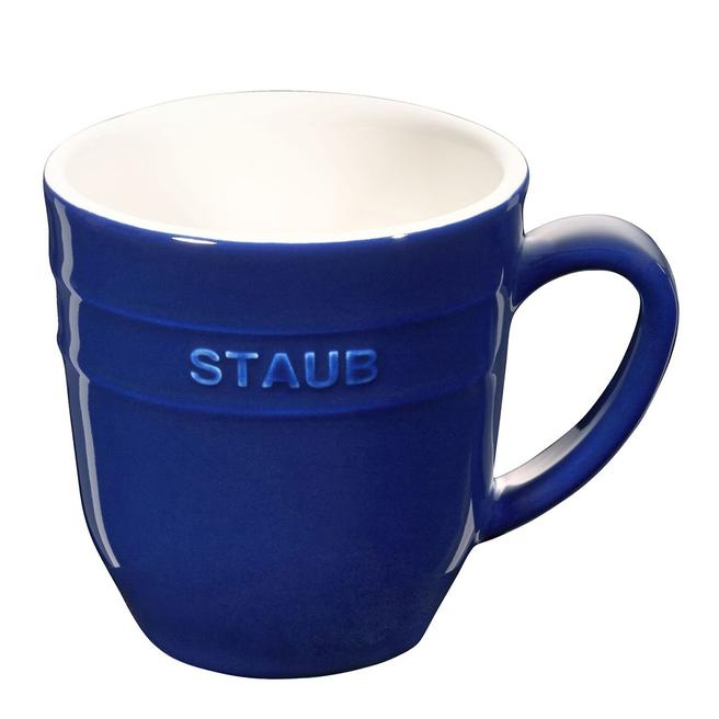 Dark Blue Ceramic Mug, 350ml - BrandAlley