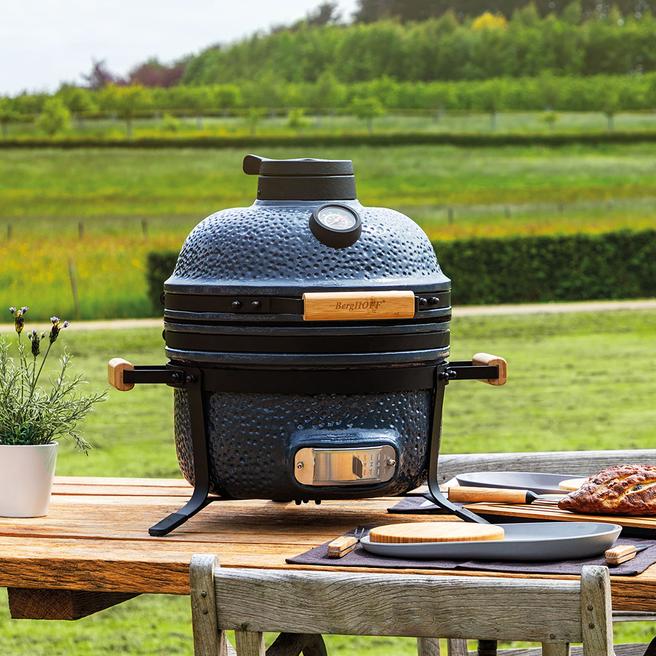 Medium Grey Ceramic BBQ - BrandAlley