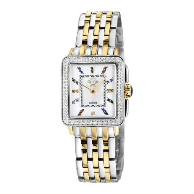 Women's Gold/Silver Padova Gemstone Watch 30mm - BrandAlley