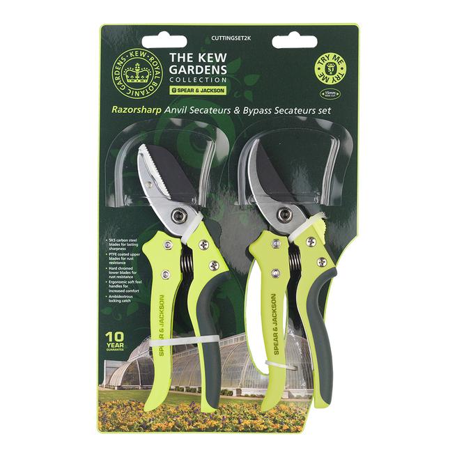 Kew Bypass And Anvil Secateurs Gift Set - BrandAlley