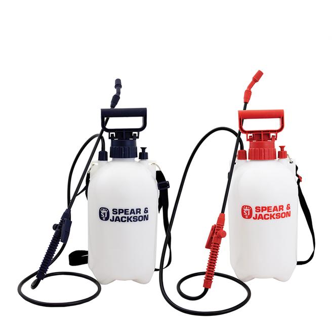 5Lt Pump Action Press Sprayer Twin Pack - BrandAlley