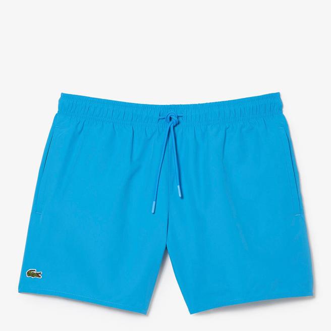 Blue Branded Swimming Trunks - BrandAlley