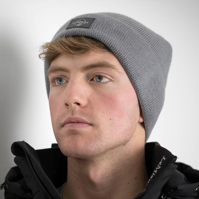 Grey Knit Beanie - BrandAlley