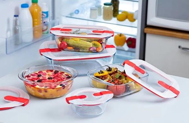 Set of 9 Cook & Heat Food Containers with Airtight Lids - BrandAlley