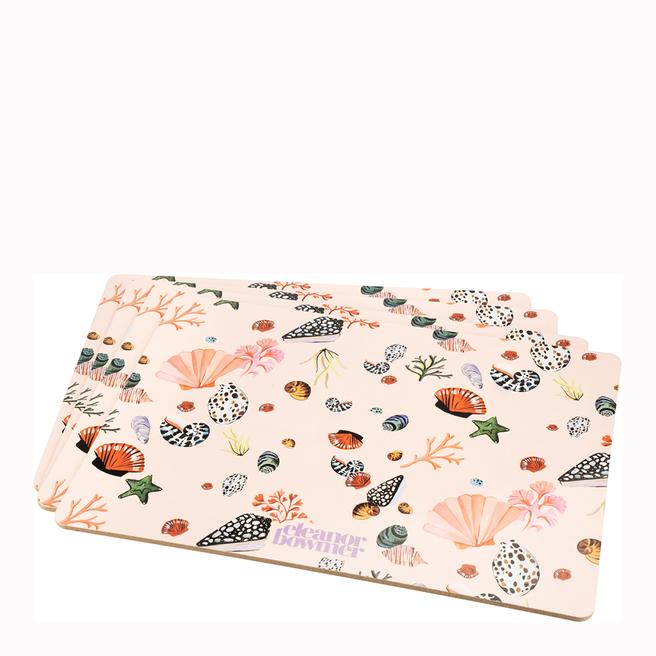 Set of 4 Shell Placemats - BrandAlley