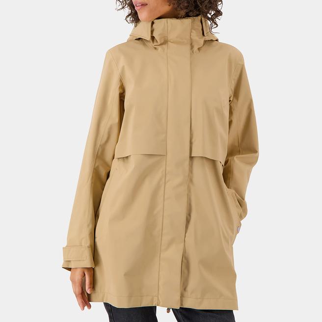 Beige Waterproof Edith Parka - BrandAlley