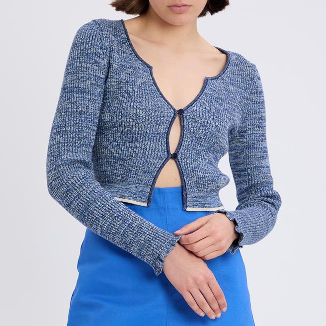 Blue Knitted Top - BrandAlley