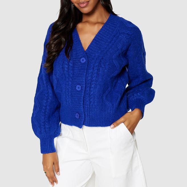 Royal Blue Cardigan - BrandAlley