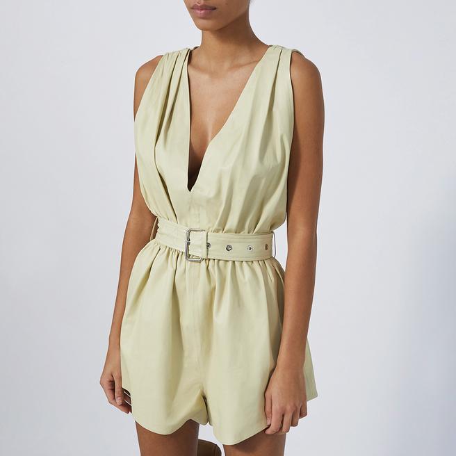 Light Yellow Playsuit - BrandAlley