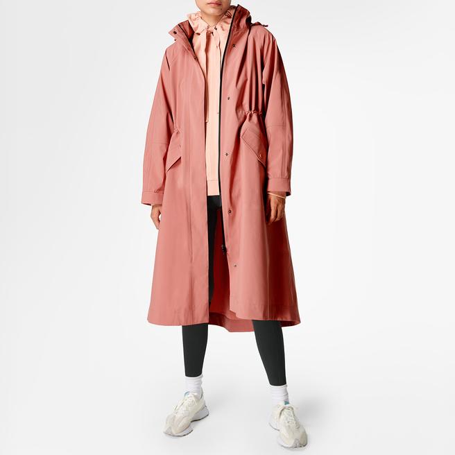 Pink Motion Longline Parka - BrandAlley