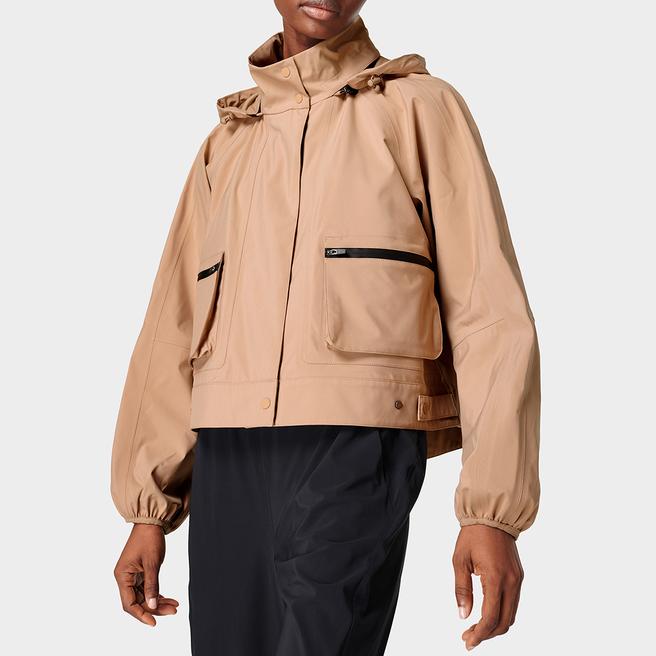 Beige Motion Short Jacket - BrandAlley