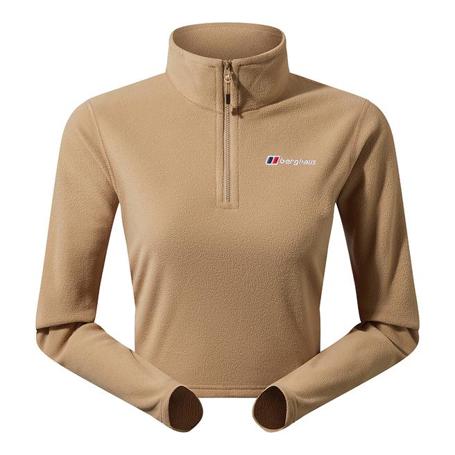 Beige Prism Cropped Fleece - BrandAlley