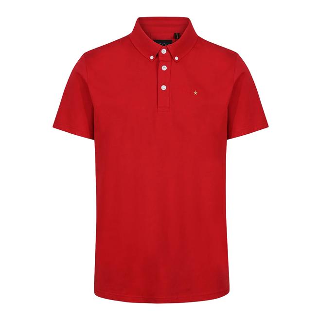 Red Ena Cotton Polo - BrandAlley