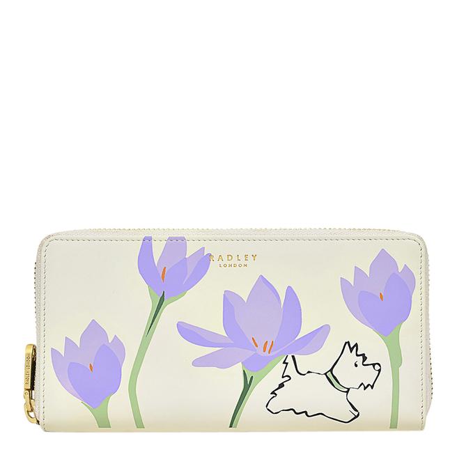 Chalk Spring Bulbs Large Zip Around Matinee - BrandAlley