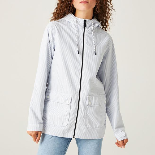 White Bayletta Waterproof Jacket - BrandAlley