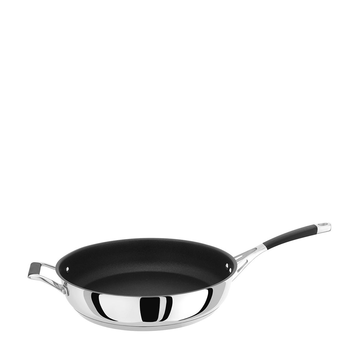 Stellar Stainless Steel Non-Stick Frying Pan, 30cm - BrandAlley