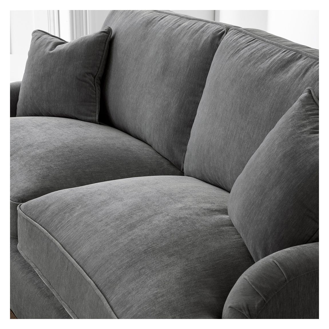 The Great Sofa Company The Swift Medium Sofa, Manhattan Charcoal ...